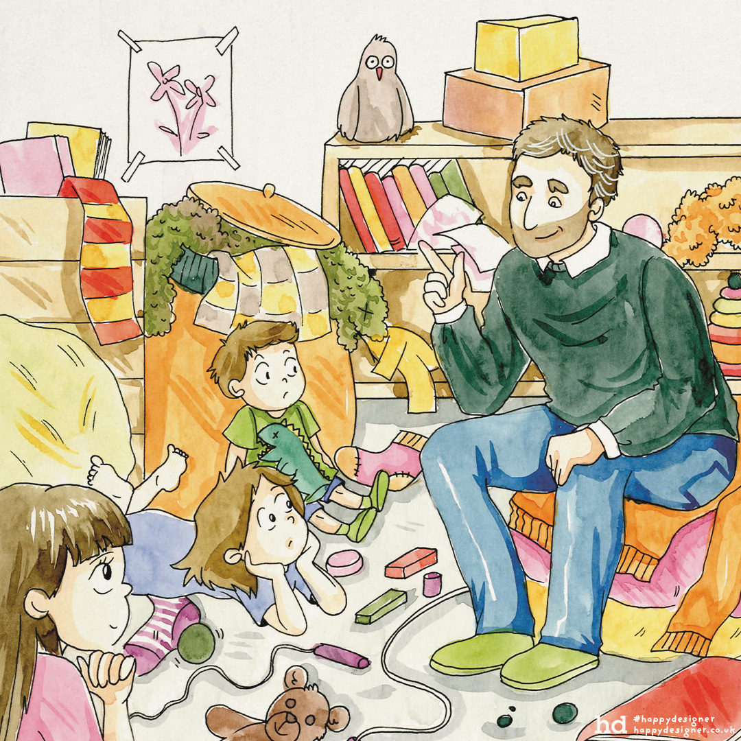 The Magic of Stories in Childhood Development | Happydesigner