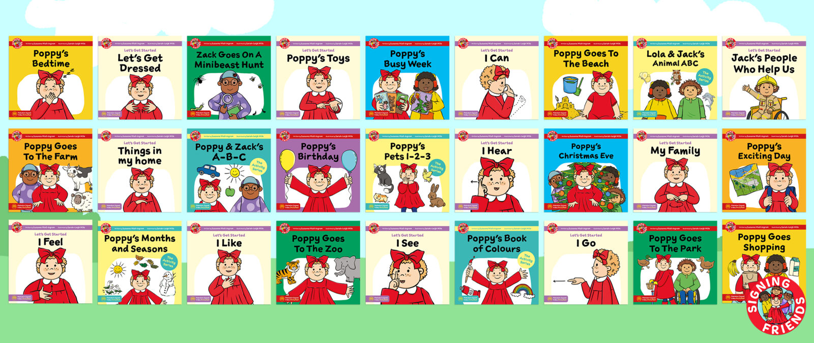 Signing Friends: A Fun Makaton Book Series for Kids’ Learning
